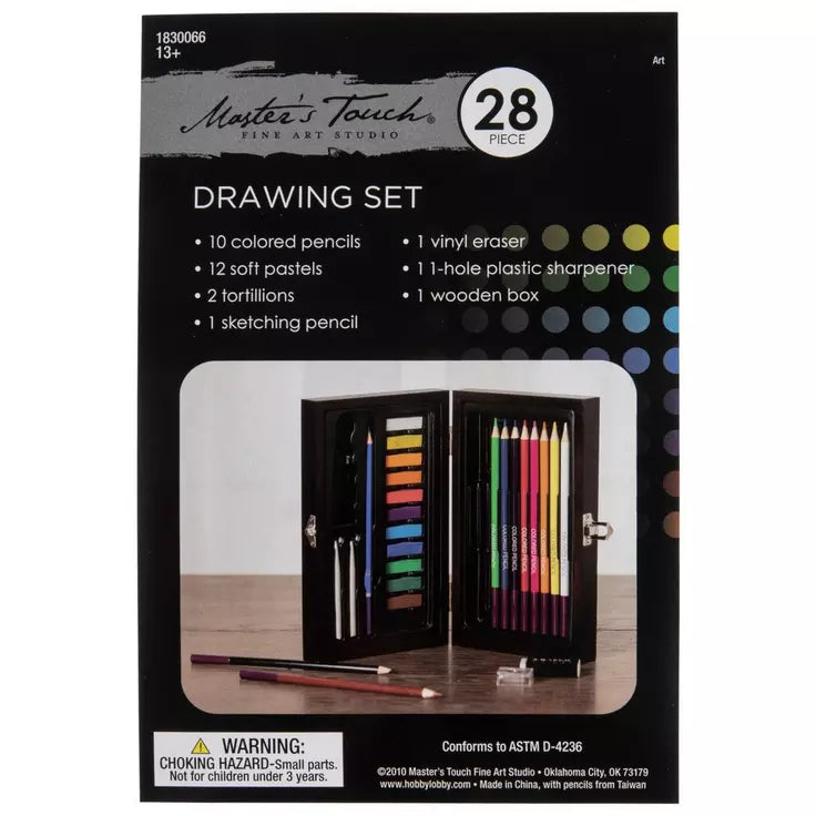Boxed Drawing Set | 28 Pieces – Hillwave Networks