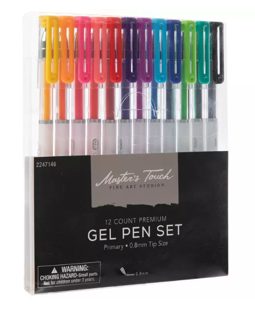 Primary Gel Pens | 12 Piece Set – Hillwave Networks
