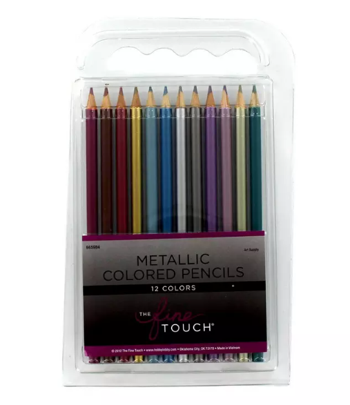 Metallic Colored Pencils | 12 Piece Set – Hillwave Networks