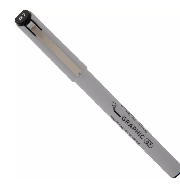 Black Graphic Illustration Markers - 12 Piece Set – Hillwave Networks